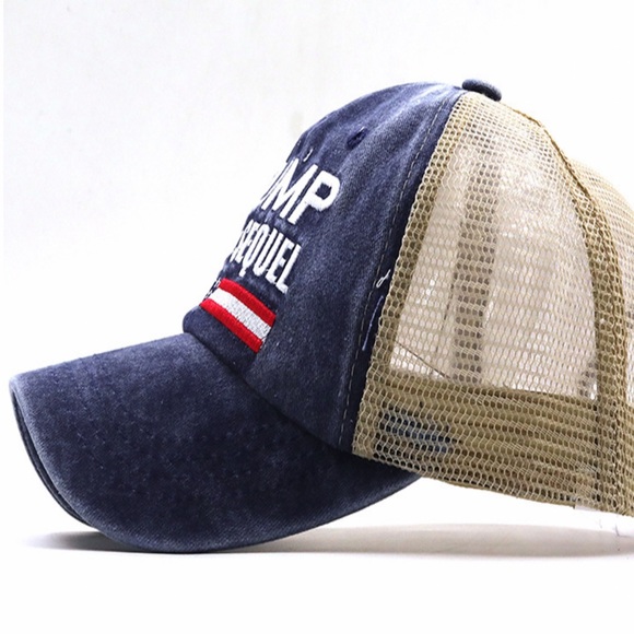 Accessories | Trump 224 The Sequel Distressed Look Cool Mesh ...